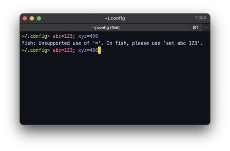 Error 123 Unsupported Use Of Should Set The Command Like Other Similar Errors Do · Issue