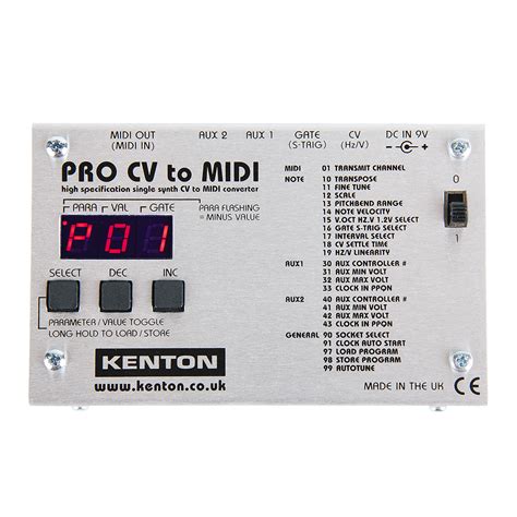 Pro CV To MIDI Kenton Electronics
