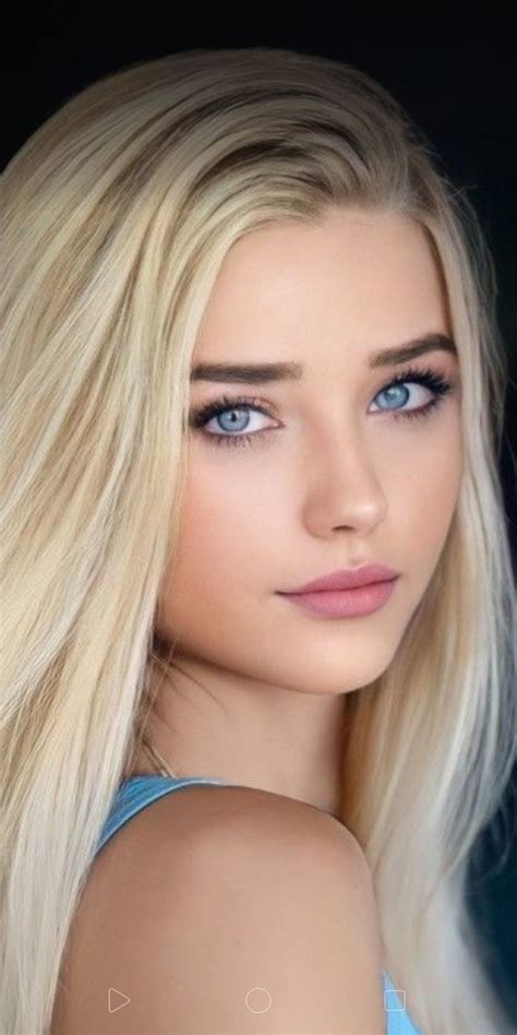 Hot Blonde Hairstyles Pretty Models With Blonde Hair Girl With