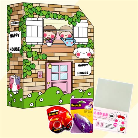 소워니놀이터 행복한 우리집 스퀴시북 Diy 만들기 세트 셀프쇼핑