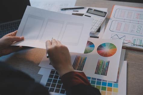 Premium Photo Ux Ui Design Process For Modish Mobile Application And