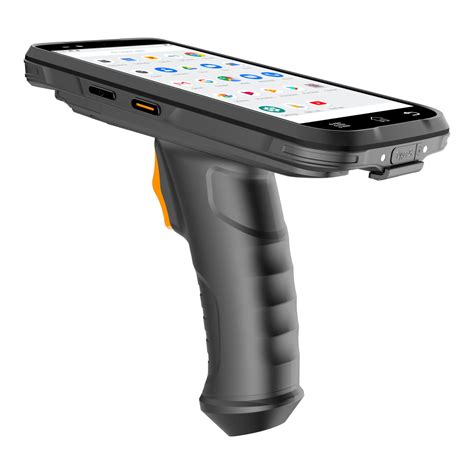 Android Pistol Grip Inventory Barcode Scanner Handheld Mobile Computer Rayoungtek