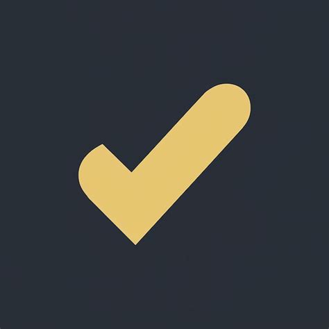 premium vector vector checkmark illustration in flat design