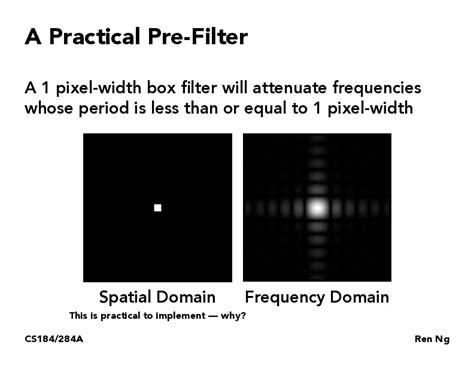 Cs184284a Lecture 3 Sampling And Aliasing
