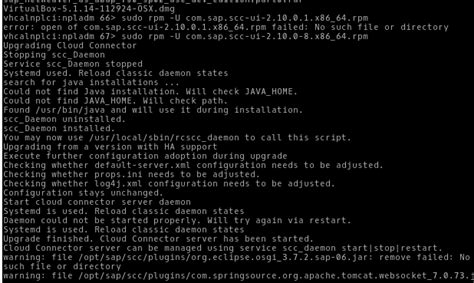 Upgrading The Sap Cloud Connector For Linux Os Sap Community