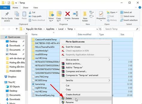 How To Delete Junk Files On The Computer Clean The Computer