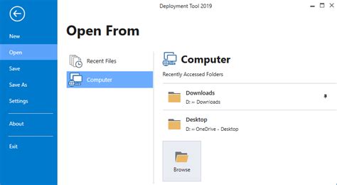 Using The Deployment Tool Processware Developer Guide