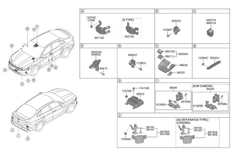 99150l3110 Genuine Kia Unit Assy Rear Corne