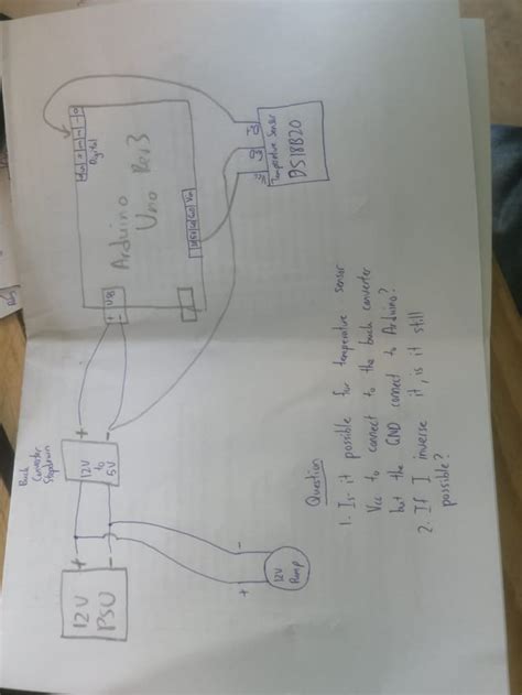 Can Connect Sensor Vcc To Buck Converter While Gnd Connect To Arduino Advice Needed Rarduino