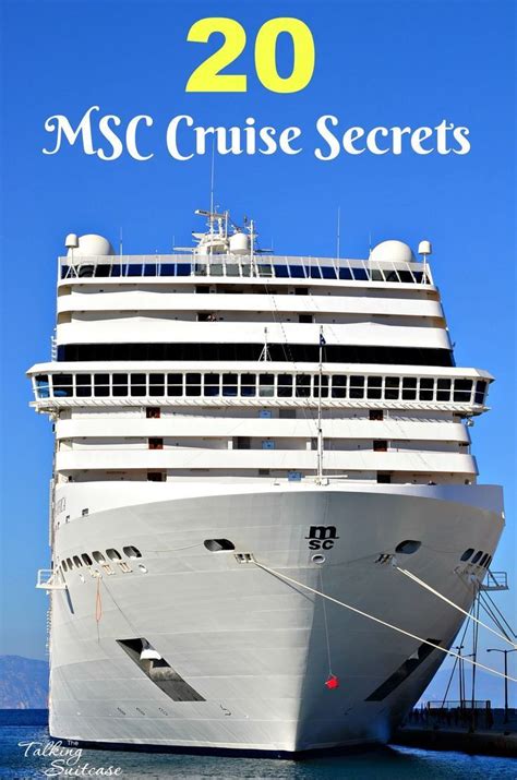 Msc Cruise Travel Secrets 20 Tips Tricks For Sailing With Msc Artofit