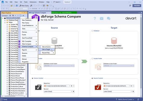 Dbforge Compare Bundle For Sql Server Features