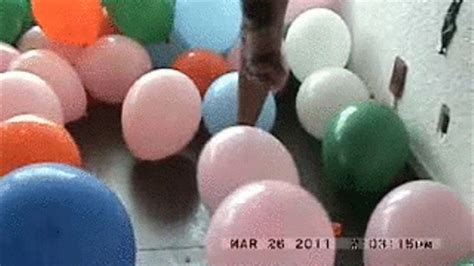 Sandra Sexy Skirt Balloon Popping Balloon Popping Paradise