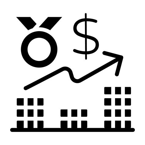 Icon Of Financial Analytics Solid Design 40209259 Vector Art At Vecteezy