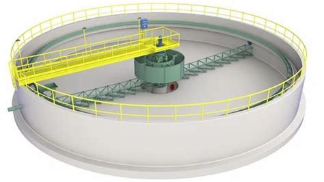 Treatment Capacity 2500 M3hr Circular Clarifier And Clariflocculators Stpwtp Industrial At