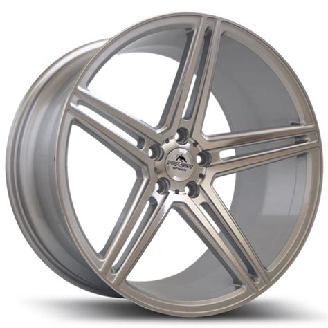 Forzza Bosan 20x9 Silver Polished Alufelgehr