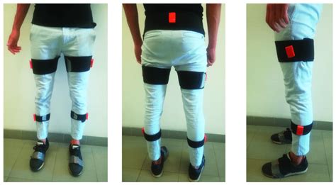 Example Of Imu Inertial Measurement Unit Placement On Lower Limbs Of