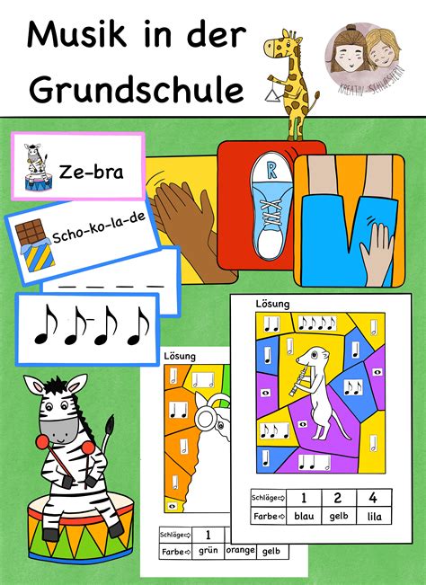Musik In Der Grundschule Musikunterricht In Der Grundschule Set Musik Unterrichtsmaterial Im