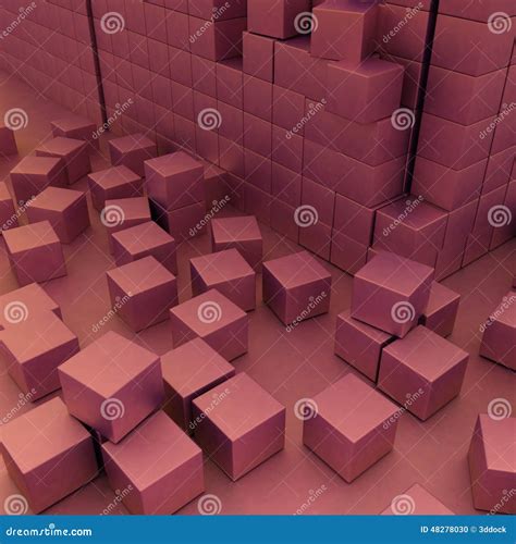 Damaged Assembling Of Blocks Stock Illustration Illustration Of Disorder Damaged 48278030