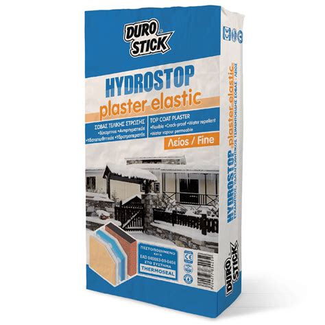 Hydrostop Plaster Elastic - Εύκαμπτος σοβάς, λείος | Durostick