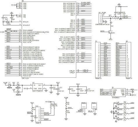 LPC11U24 Mini Pcb Mbed