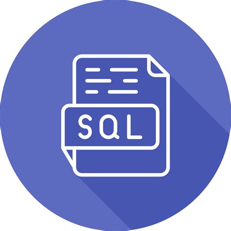 Sql Vector Icon 38442366 Vector Art At Vecteezy