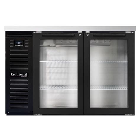 Bb50sngd 50 Commercial Shallow Depth Back Bar Display Cooler