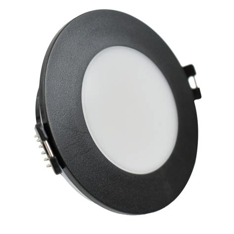 Circular Downlight Ring For Gu10 Mr16 Bulb Opal Diffuser Cut Ø 75