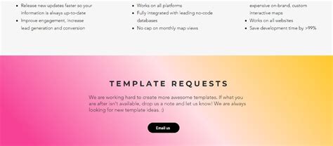 Nocode Map App Pitchwall