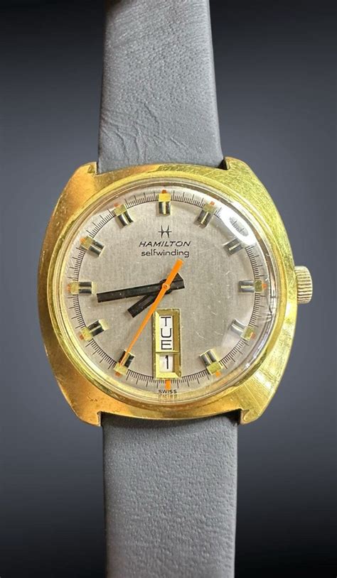Vintage 1973 Hamilton Automatic Daydate Buccaneer 36mm Watch Automatic