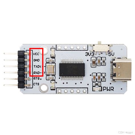 Usb 转 Ttl 常见引脚作用（vcc、gnd、tx、rx）ttl接口引脚示意图 Csdn博客