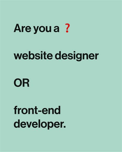 how do you use website design and frontend development mohammed
