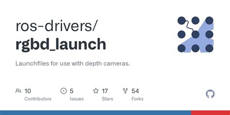 github ros drivers rgbd launch launchfiles for use with depth cameras
