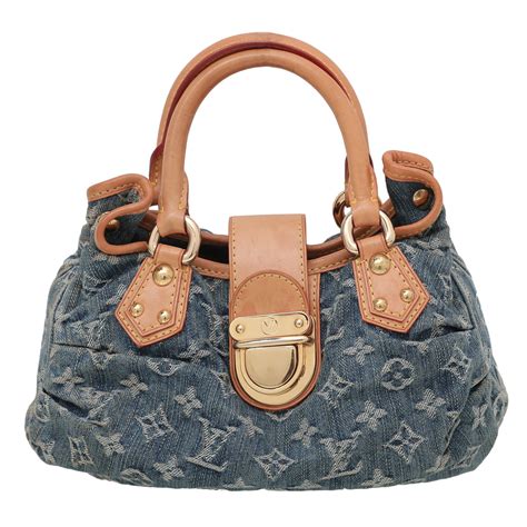 Louis Vuitton Monogram Denim Mini Pleaty Bag The Closet