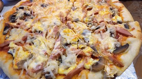 Смачна домашня піца як з піцерії Ідеальне тісто яке не черствіє Youtube