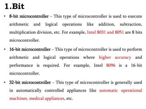 Microcontrollers And Its Applications Unit 1 Pptx Computer Peripherals Computing