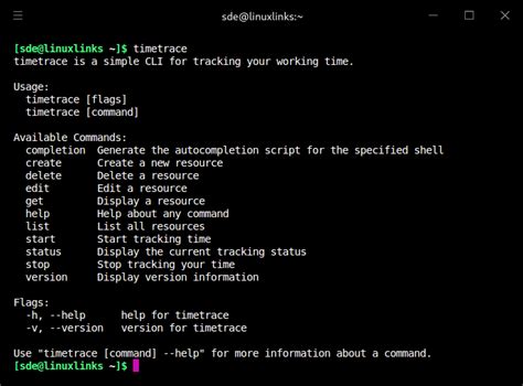 Timetrace Simple Cli To Track Working Time Linuxlinks