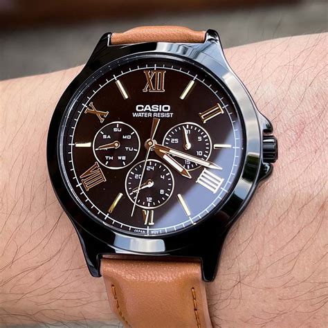 Reloj Casio Mtp V300bl 5a Hombre Análogo