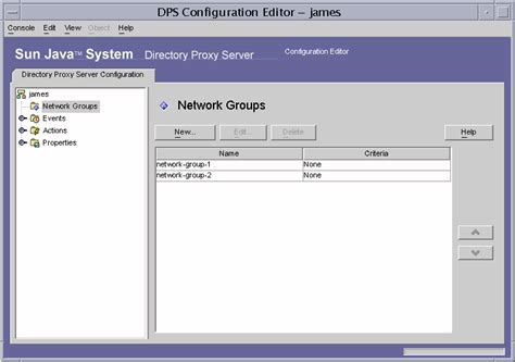 Chapter 4 Introducing Directory Proxy Server Console