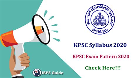 Kpsc Syllabus 2020 Kpsc Exam Pattern 2020 Check Here