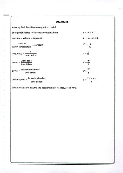 SOLUTION IGCSE EDEXCEL PHYSICS NOTES Studypool
