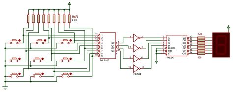 Mạch Bàn Phím đơn Giản Dùng Ic 74ls147 Điện Tử Việt