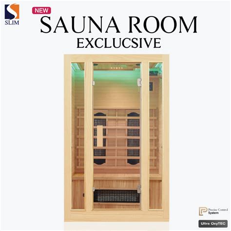 ตู้อบซาวน่าไม้ รุ่น Exclusive ขนาด 2 ที่นั่ง Slim Sauna Thailand