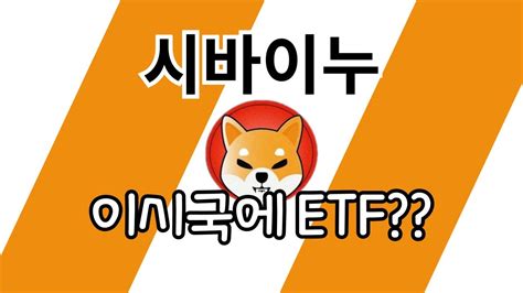 시바이누 코인 이 시국에 Etf까지 대박이네 시바이누전망 도지코인 비트코인 이더리움 코인전망 Youtube