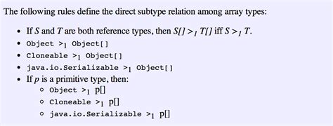 Java Why Are Arrays Covariant But Generics Are Invariant Stack