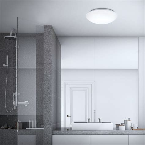 Led Sensor Ceiling Light Elipso Ip44 4000k Ø38cm Uk