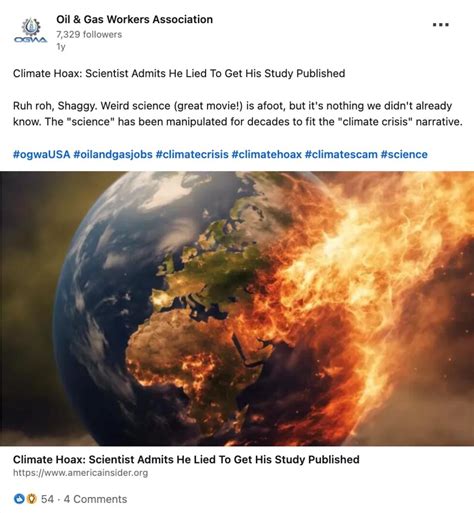 Study Finds Climate Misinformation Lurking In Linkedins Trusted