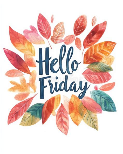 Hello Friday Stock Illustrations 2488 Hello Friday Stock