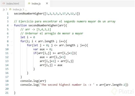 Introducción al ejercicio en JavaScript Platzi