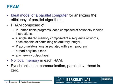 Ppt Parallel Graph Algorithms Powerpoint Presentation Free Download