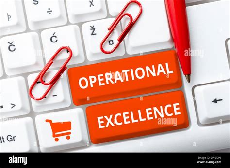 Conceptual Caption Operational Excellence Internet Concept Software